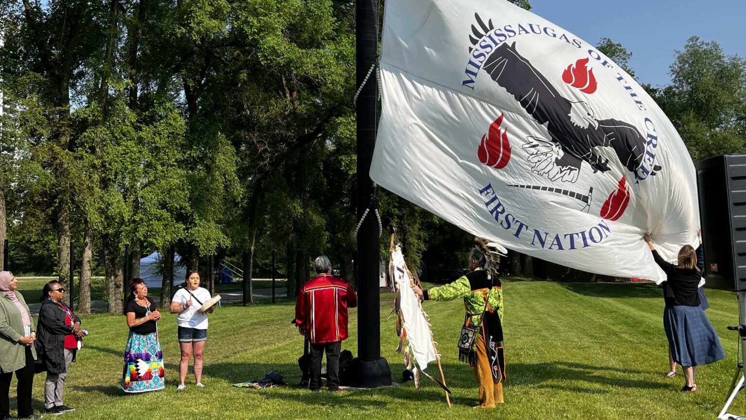 Flag raised as part of Toronto celebrations of National Indigenous ...